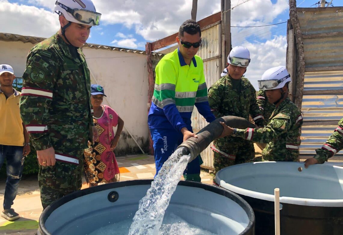 Aqualia Sigue Llevando Agua A Los Barrios De Riohacha En Articulación